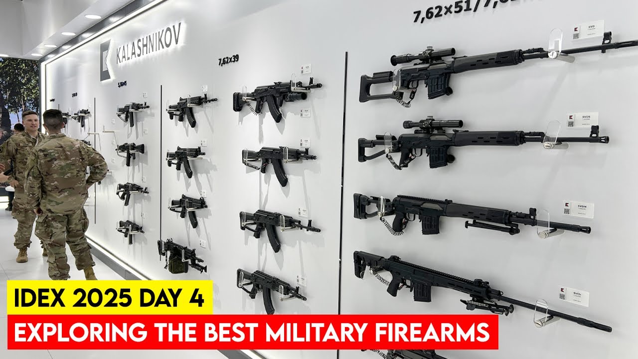 IDEX 2025 Day 4: Exploring the Best Military Firearms at IDEX 2025 ...