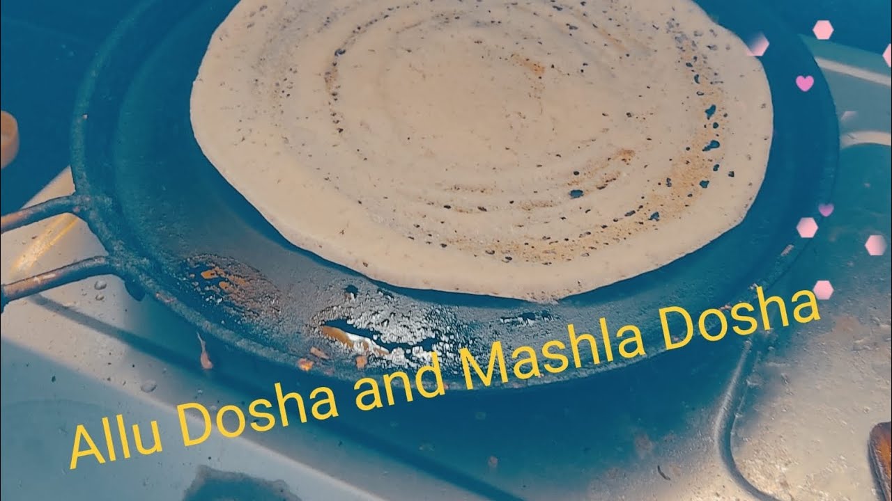 Indian Mashla Dosha Make in house. - YouTube