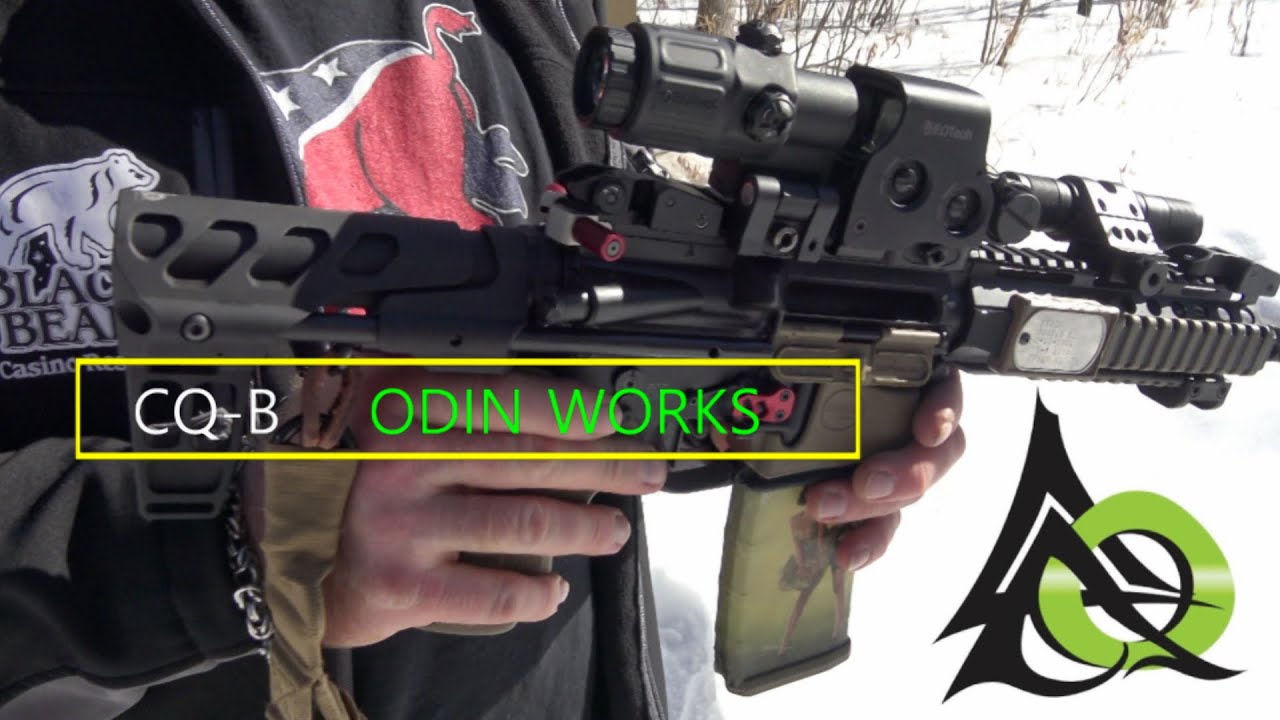 CQ-B from ODIN WORKS (Close Quarters Brace) - YouTube