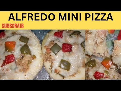 Eid Special | Mini Chicken Alfredo Pizza | Pizza Recipe | Alfredo Pizza ...