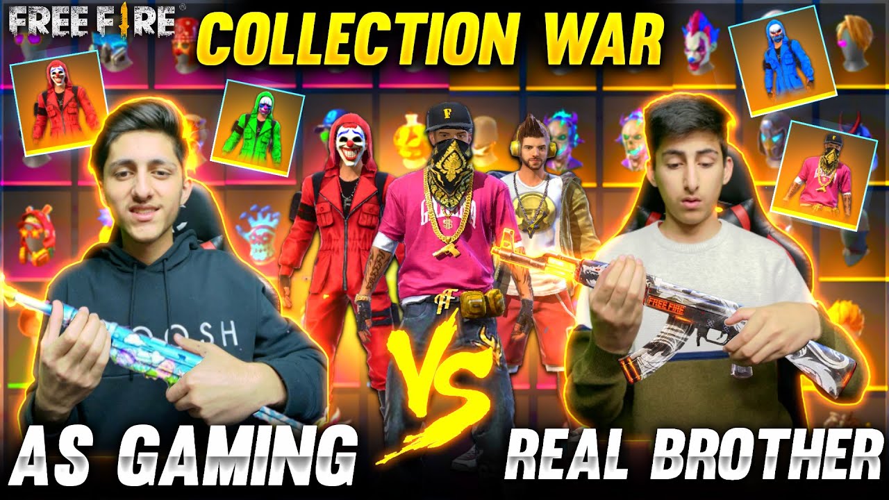 A_s Gaming Vs Real Brother Bundle Collection Versus 😍 | Who’s ...