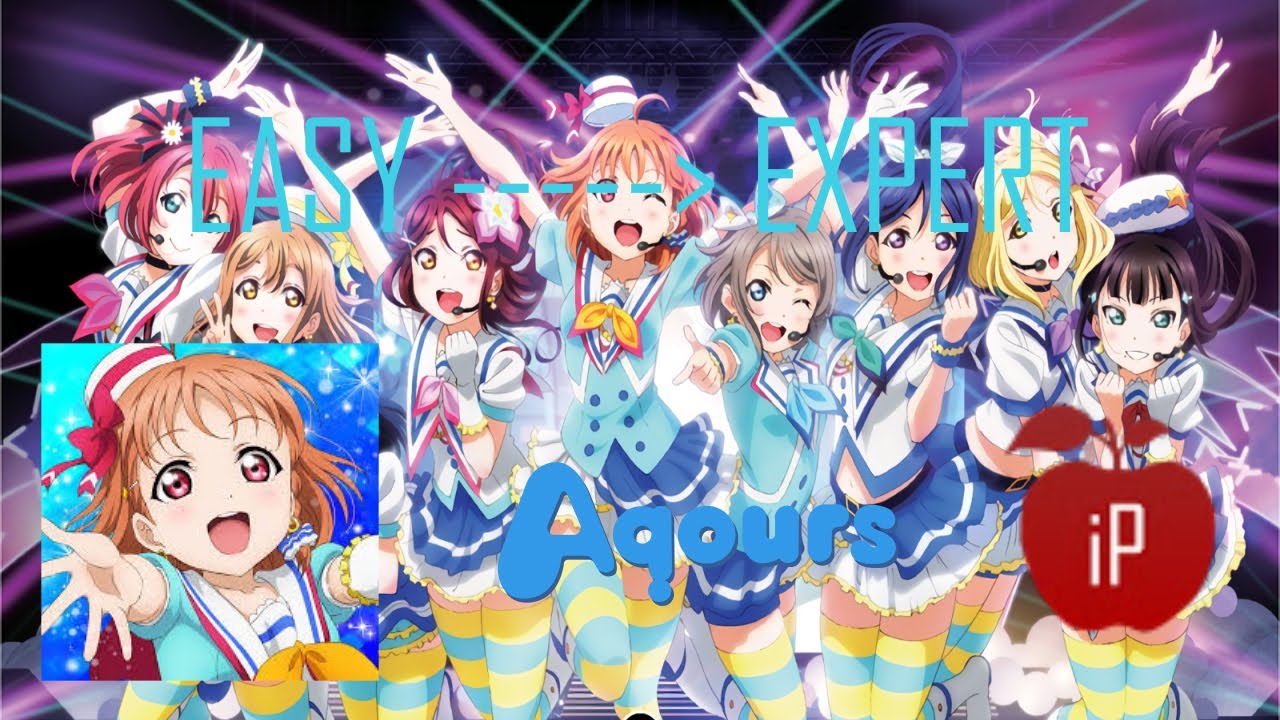 Step! ZERO to ONE - Aqours l EASY→EXPERT l LivePlay by iPhong (Love ...
