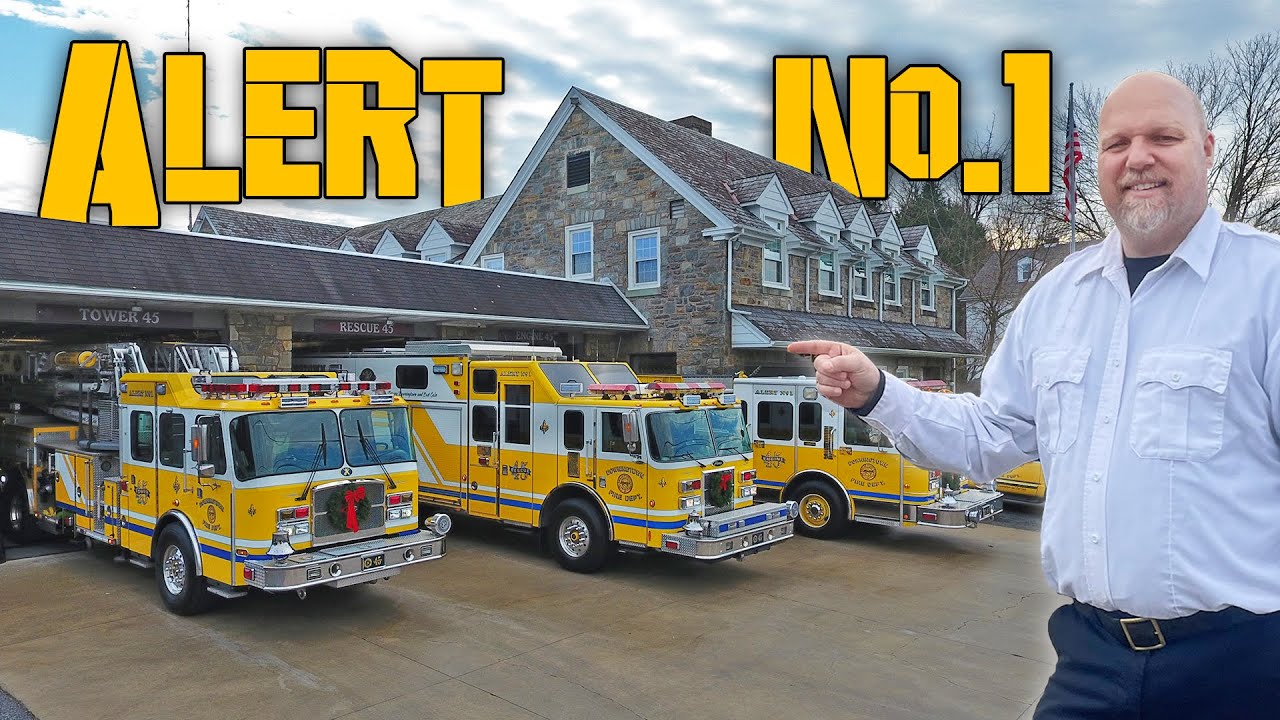 INSIDE Alert Fire Company No. 1 | Station Cribs - YouTube