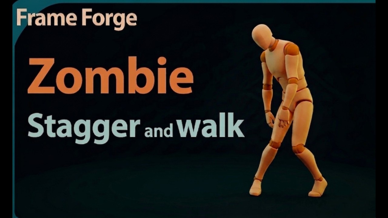 Staggering & Zombie Walk Animation Pack - YouTube