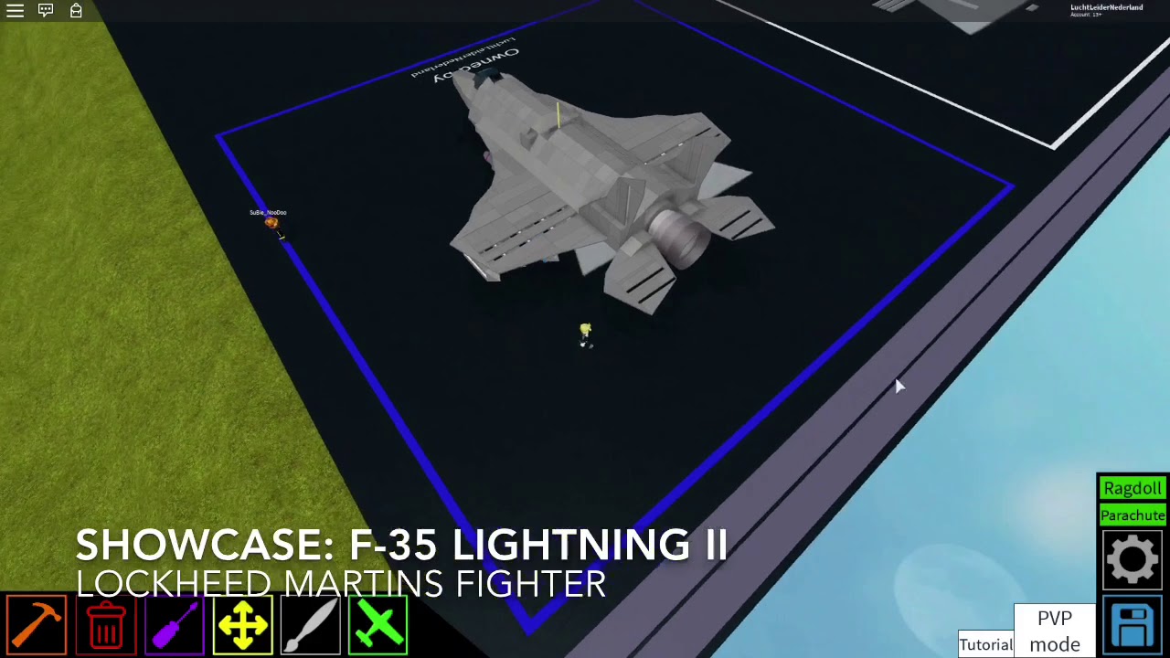 Roblox showcase: F-35 Lightning II (OUTDATED) - YouTube