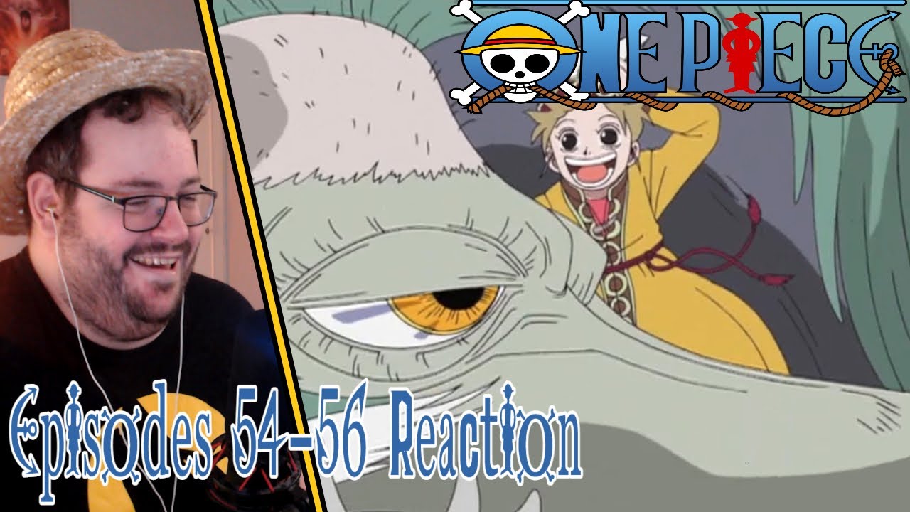 Saving Grandpa Ryu /One Piece Blind Reaction Episodes 54-56 - YouTube