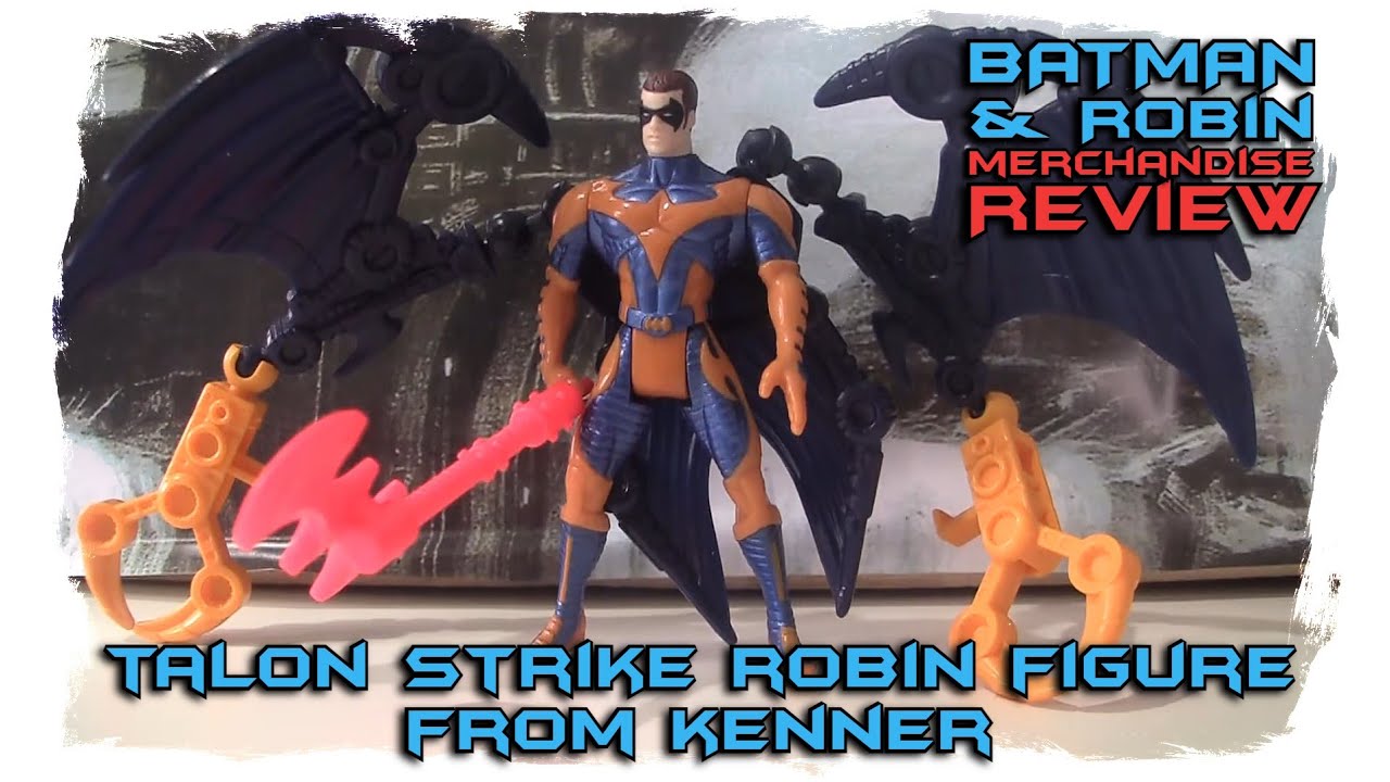 Batman & Robin Merchandise Review - Talon Strike Robin figure from ...