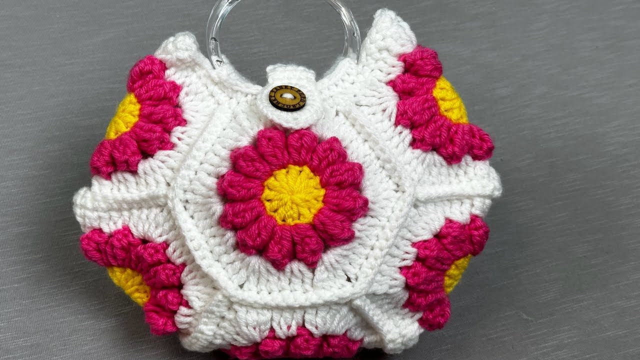 PASO A PASO PARA TEJER CARTERA A CROCHET - YouTube