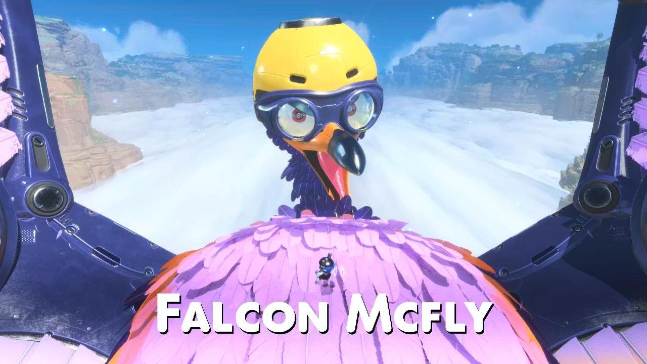 ASTRO BOT: Falcon Mcfly Boss Fight - No Damage - YouTube
