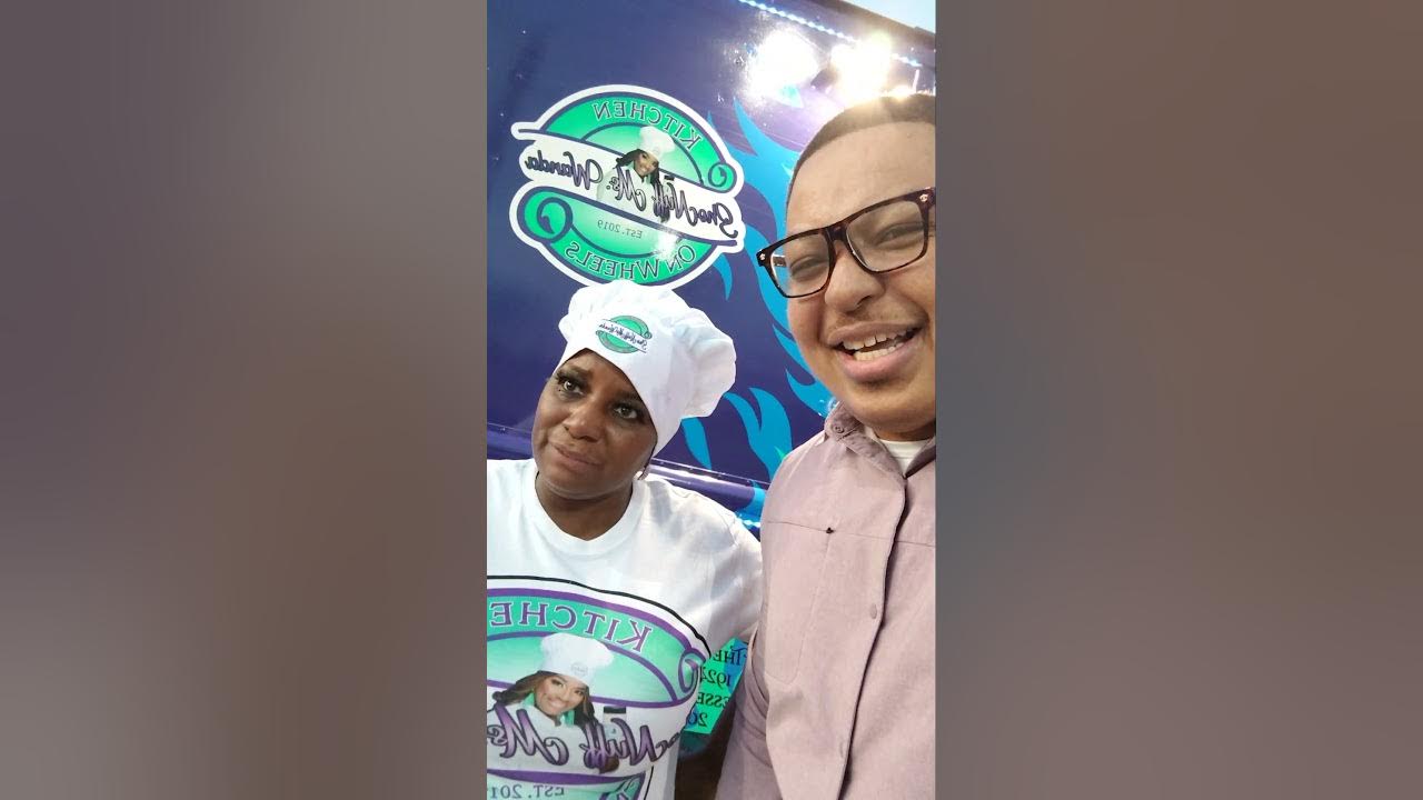 Reality Star Ms Wanda Food Truck Debut Live with Courtney P in Bessemer - YouTube