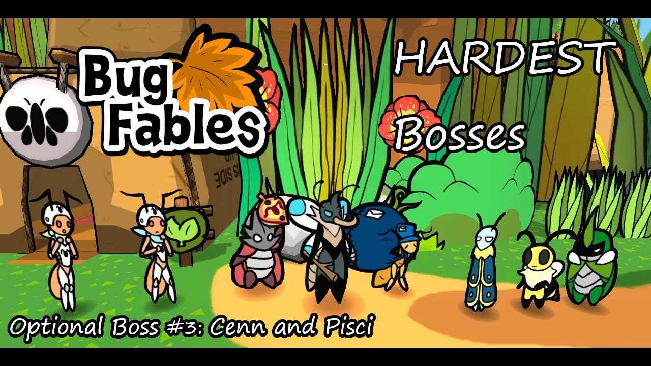 Bug Fables - Optional Boss #3: Cenn and Pisci (Hardest Mode) - YouTube
