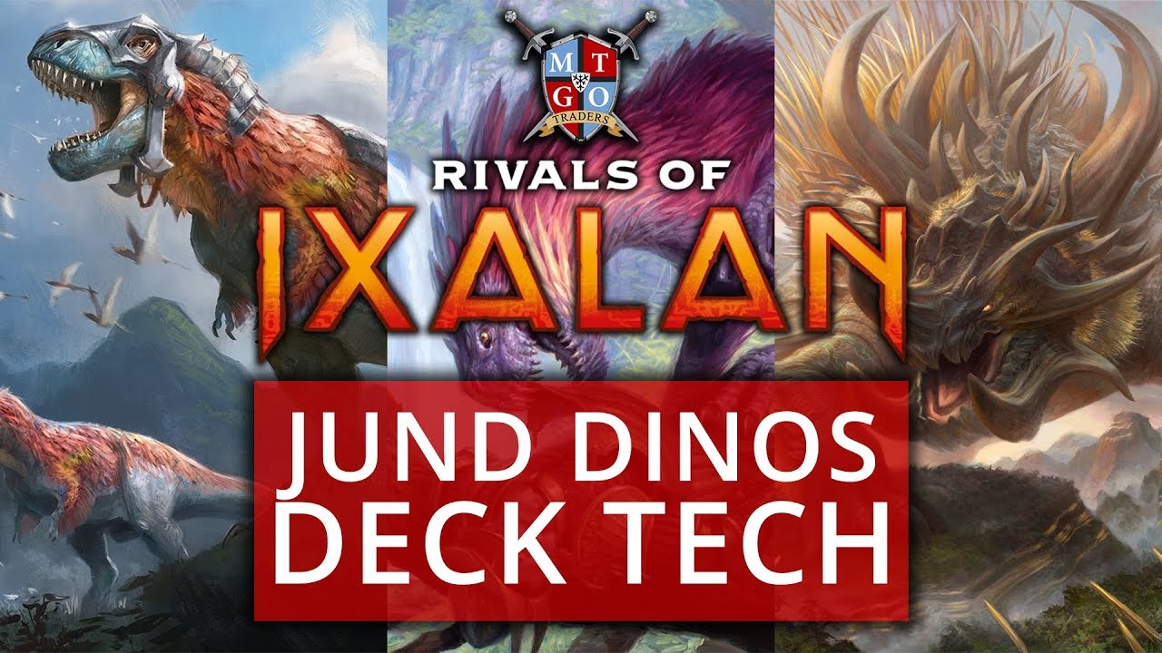 Jund Dinosaurs Rivals of Ixalan Standard Deck Tech MTG - YouTube