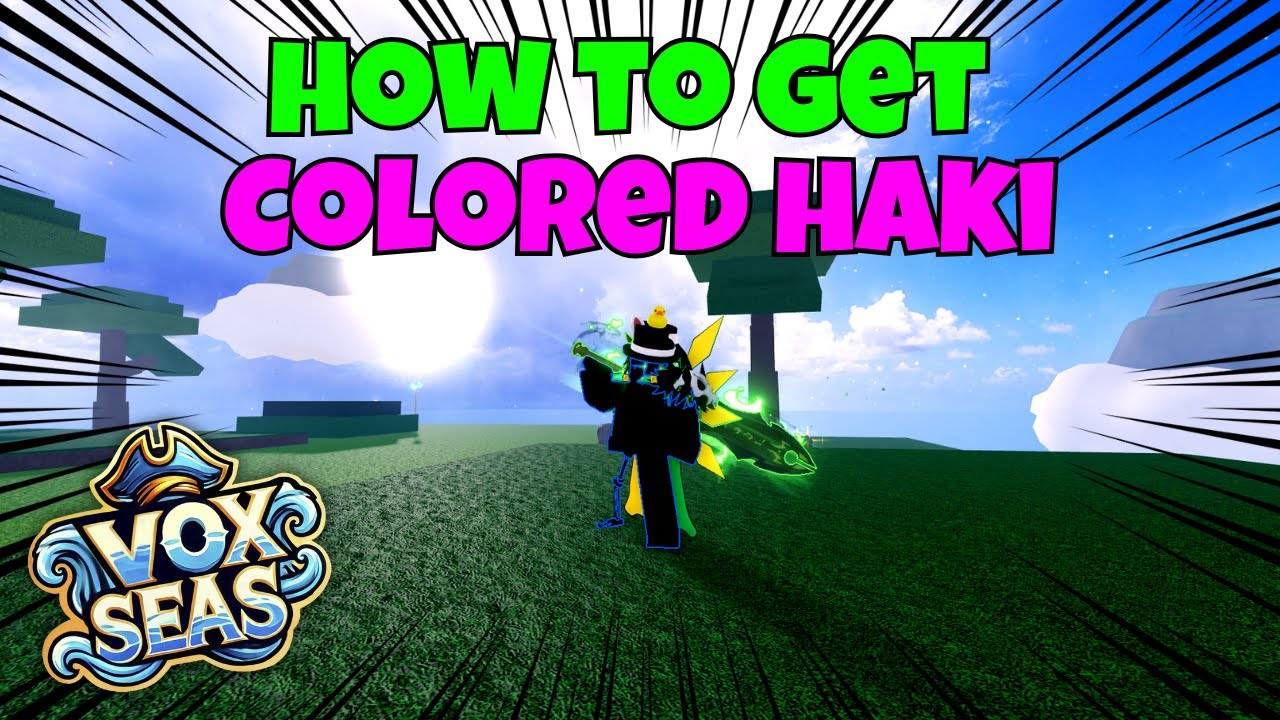 How to get COLORED HAKI in Vox Seas (Roblox) - YouTube