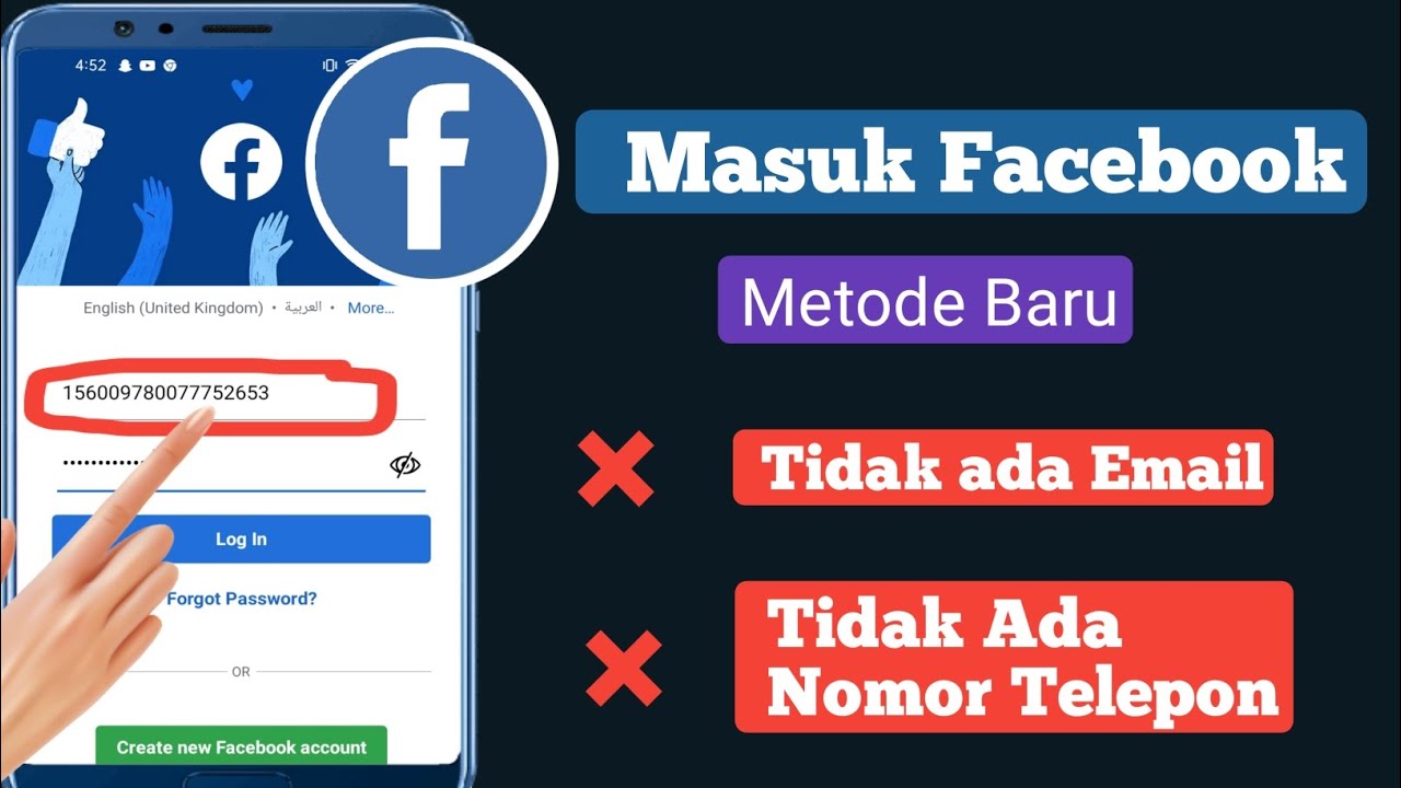 Cara Login akun facebook jika lupa gmail dan nomor hp 2023 ...