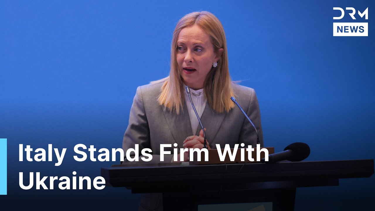 Meloni in Washington: Strong Message on Ukraine Peace | DRM News | AC1N ...