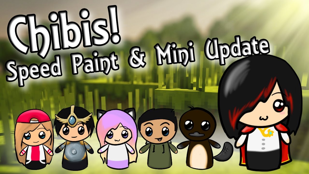 300 Sub Chibi Speed Paint & Update - YouTube