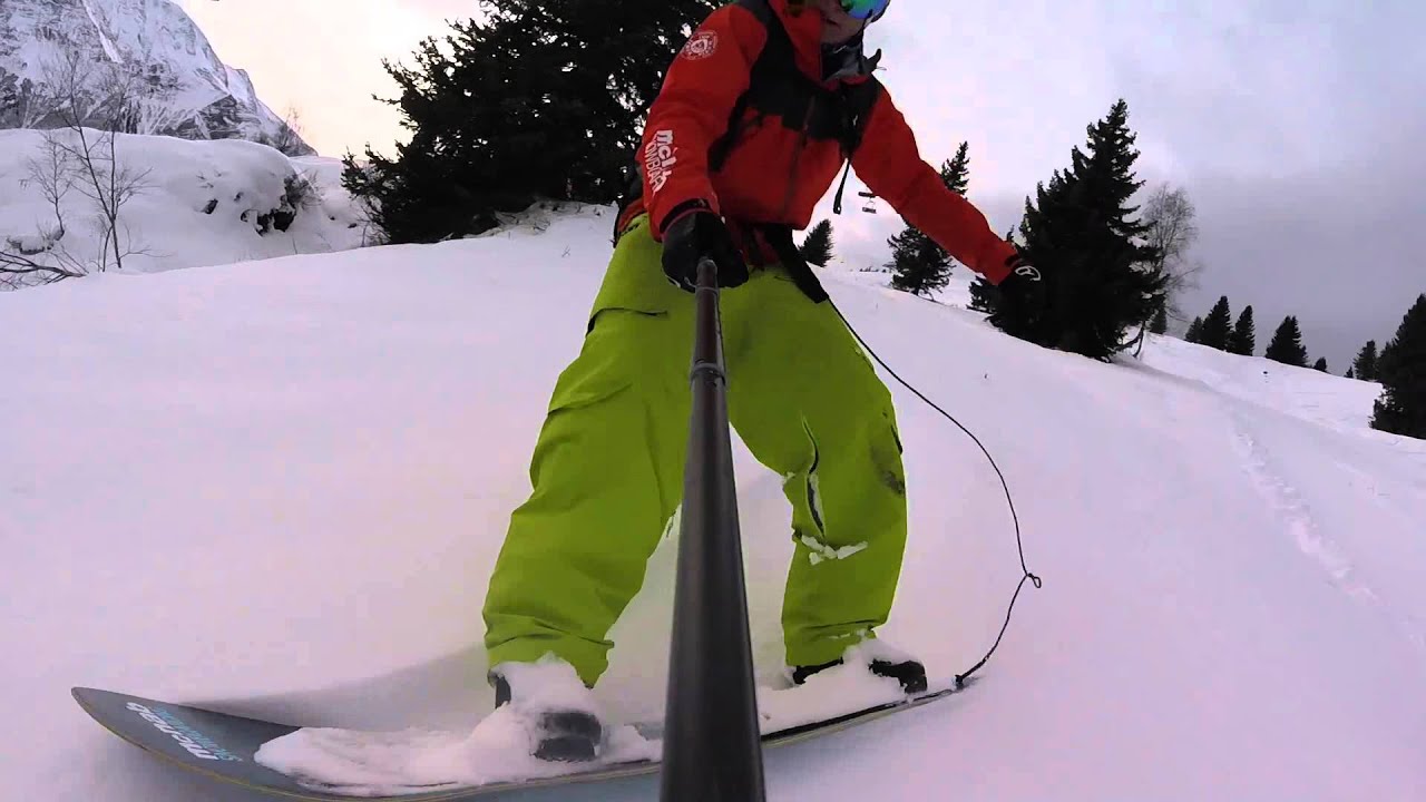 McNab Snowboarding - The No Board Snowsurf sessions #3 - YouTube