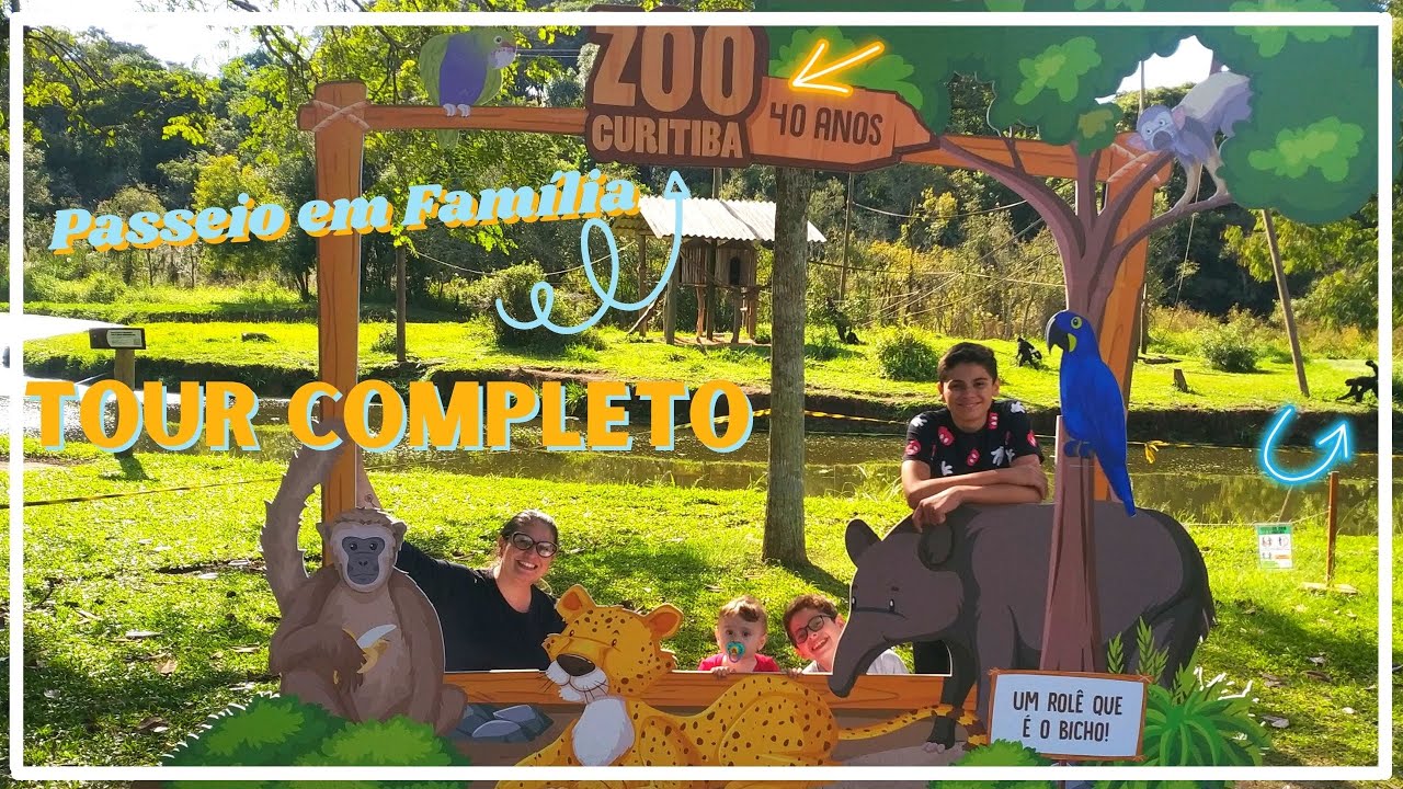 🐒🦏🦁TOUR COMPLETO PELO ZOOLÓGICO DE CURITIBA COM A @familiaurbanacwb ...