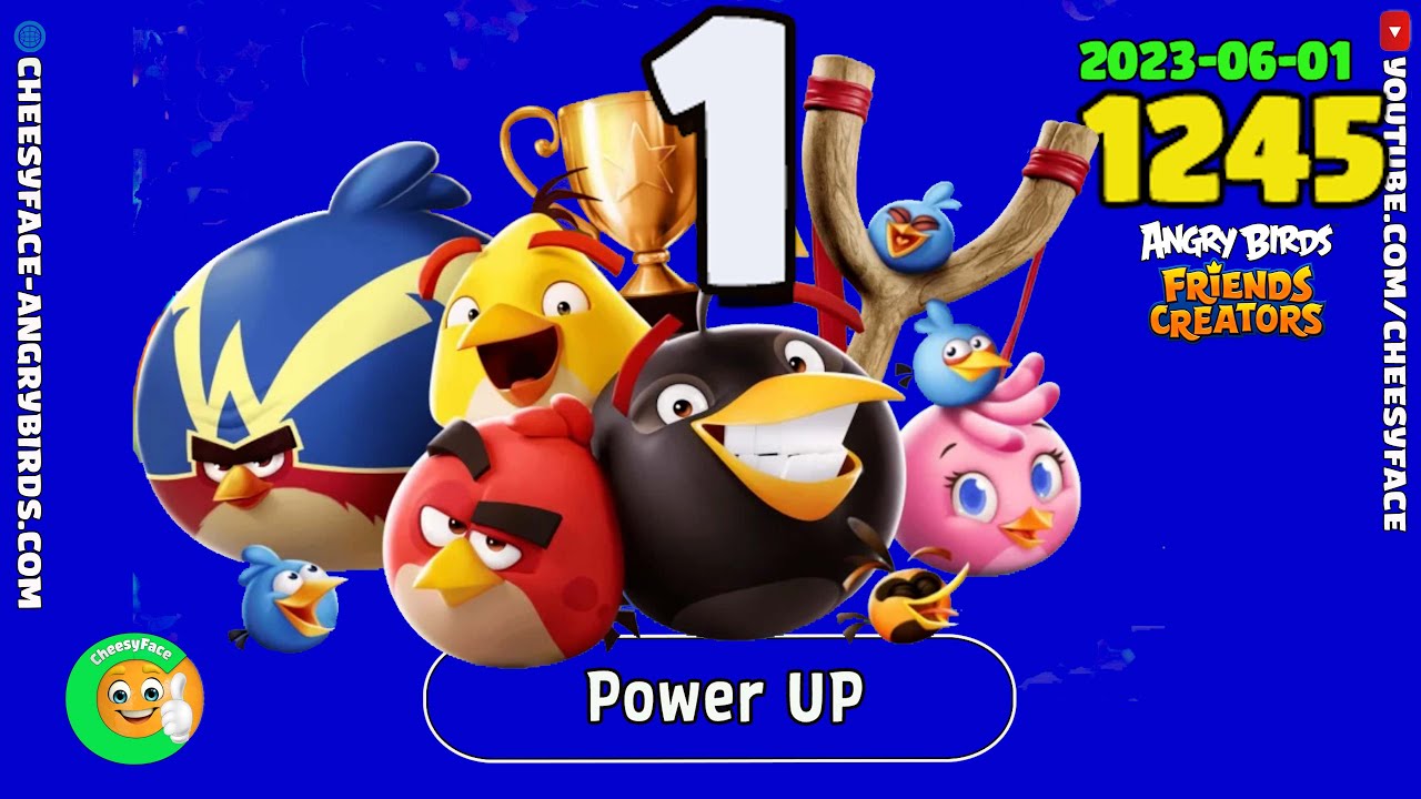Angry Birds Friends Tournament 1245 Improved Score Level 1 Power UP ...