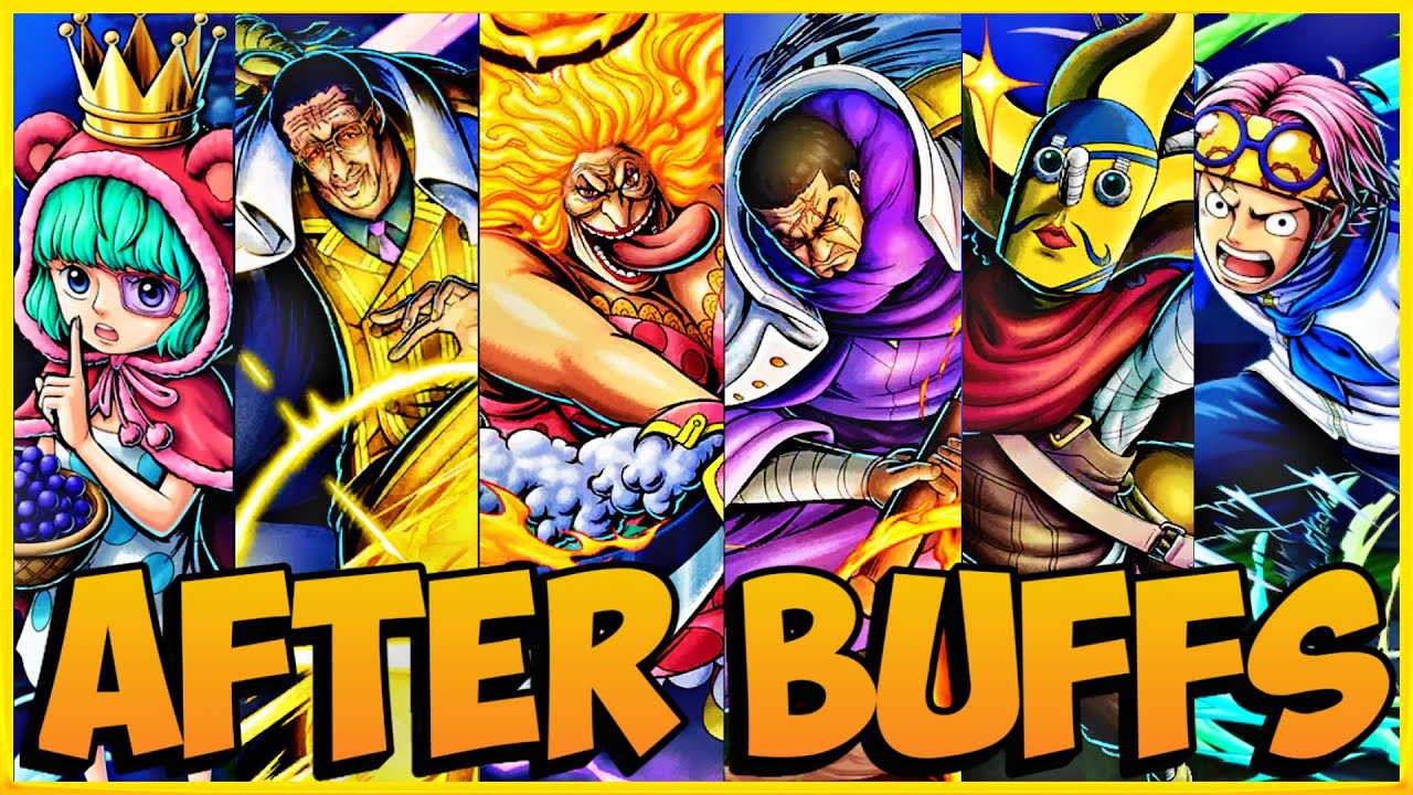 All Buffed Character Gameplay | One Piece Bounty Rush - YouTube
