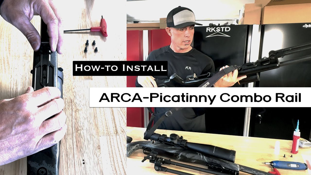 ARCA-Picatinny Combo Rail *How-to Install - YouTube