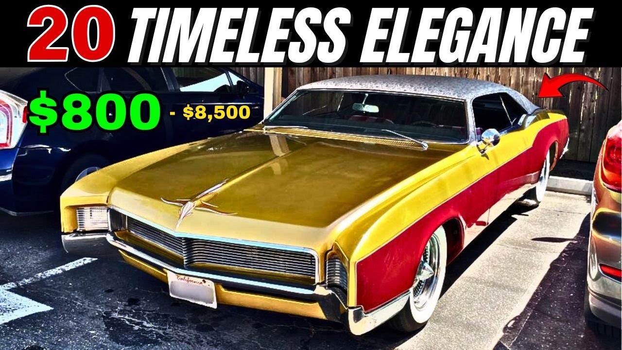 20 Classic Cars Under $8K You Won't Believe Exist! - YouTube
