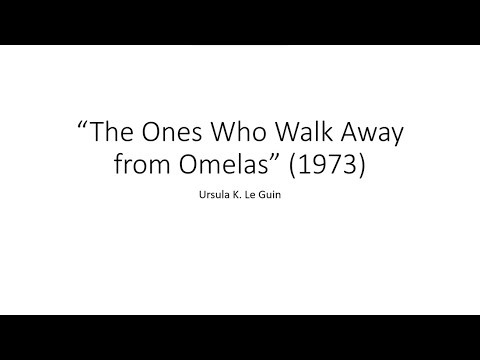 2025 Fall: American Literature - 06 Ursula K. Le Guin's "The Ones Who ...