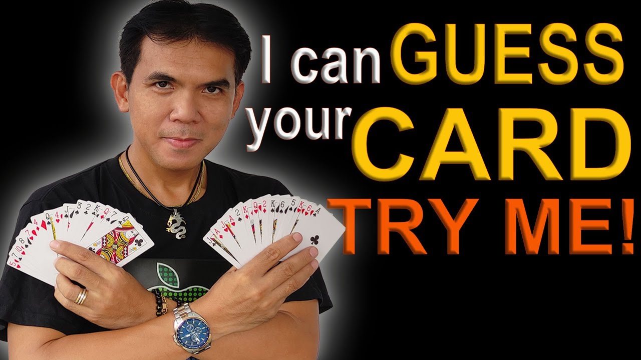 Try Me - I Can Guess Your Chosen Card in This Video (Amazing Magic ...