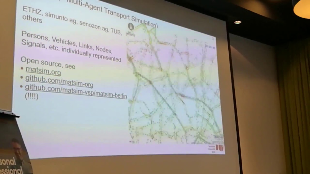 Multi-Agent Transport Simulation - YouTube
