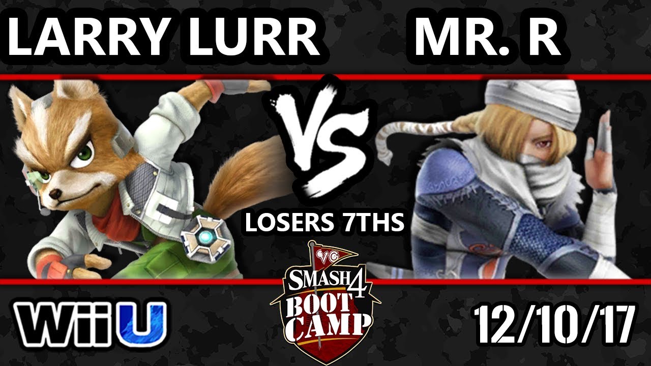 S4BC Smash 4 - MSF | Larry Lurr (Fox) vs BC | Mr. R (Sheik) - WiiU L7 ...