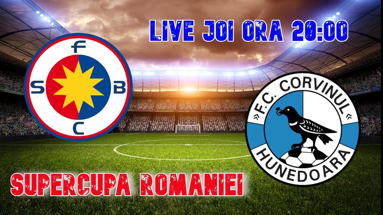 LIVE SUPERCUPA FCSB - CORVINUL HUNEDOARA 04.07.2024 #SUPERCUPA # ...