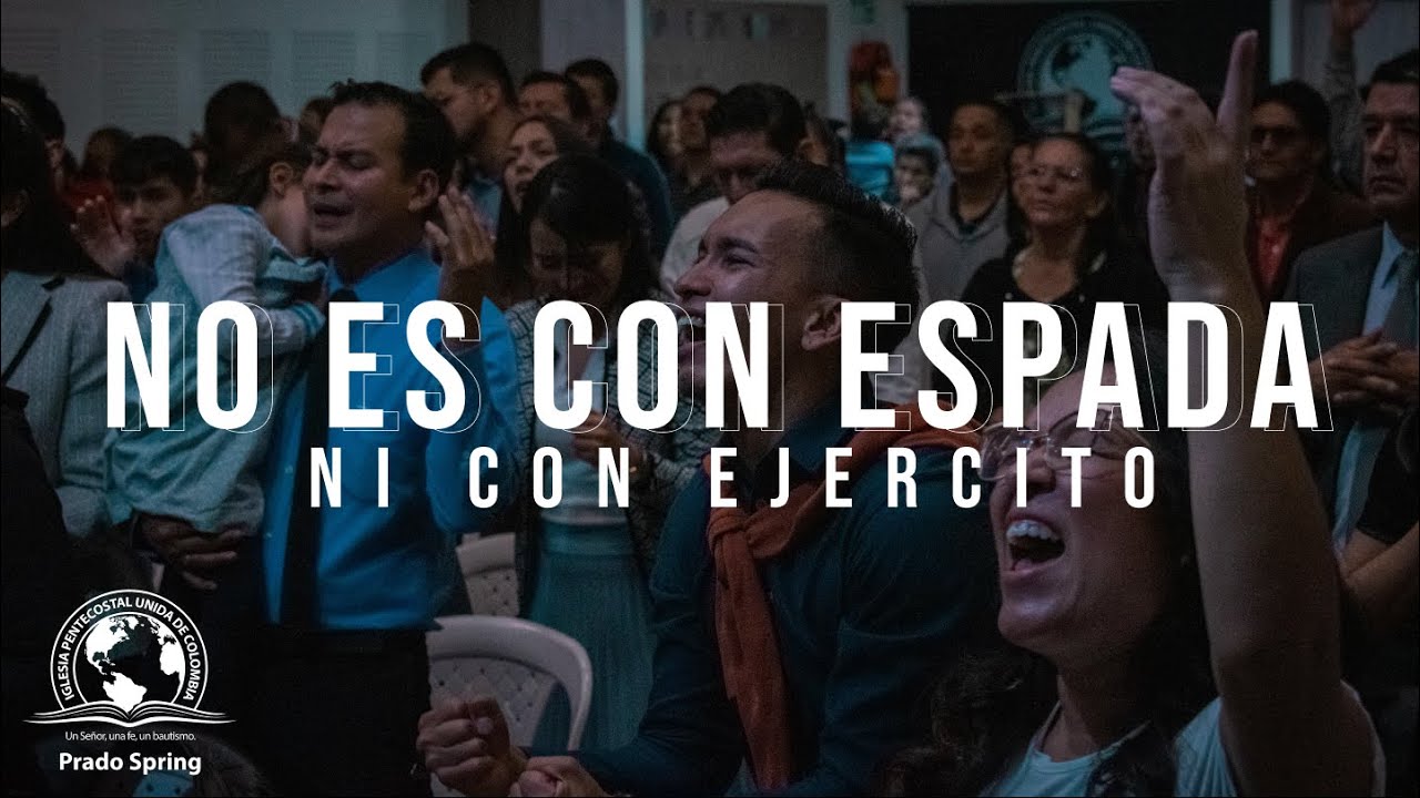 No es con espada, ni con ejército | David Antolínez - YouTube