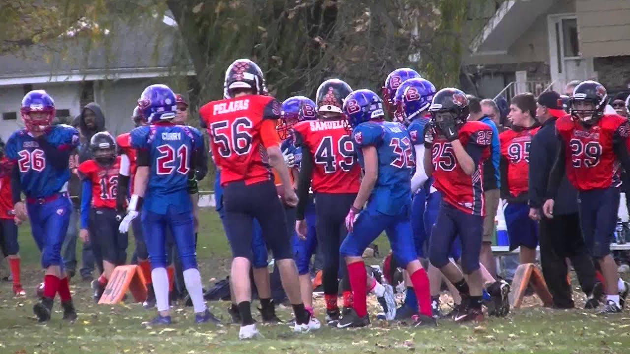 Wheaton Rams Varsity AFC - 2015 Week 11 Semi Final vs Bloomingdale ...