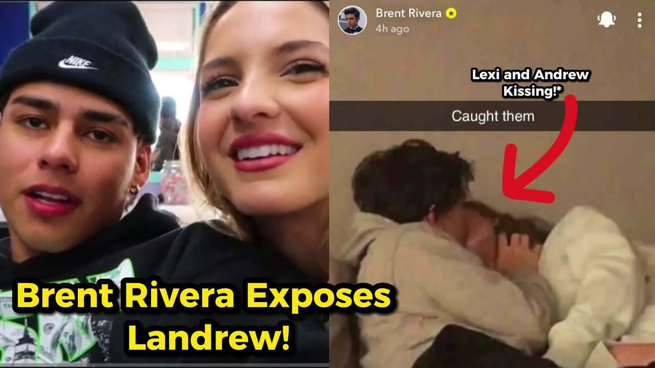 Brent Rivera Exposes Lexi Rivera & Andrew Davila Kissing!? - YouTube
