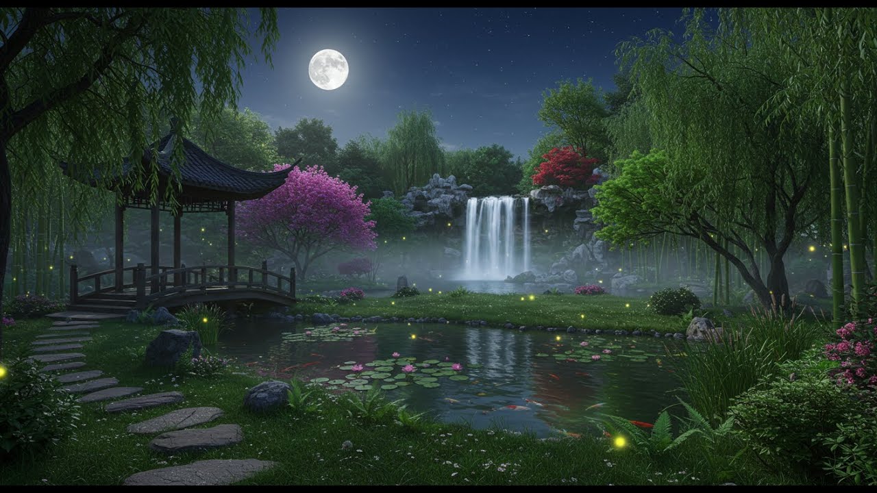 River to Stillness 🌿 | Peaceful Chinese Zen Music for Meditation, Sleep ...