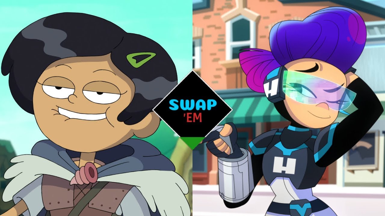 MARCY WU & MIKO KUBOTA VOICE SWAP | Amphibia/Glitch Techs - YouTube
