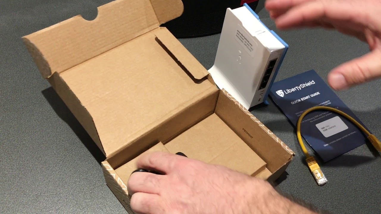 Unboxing Guide - VPN Router - YouTube