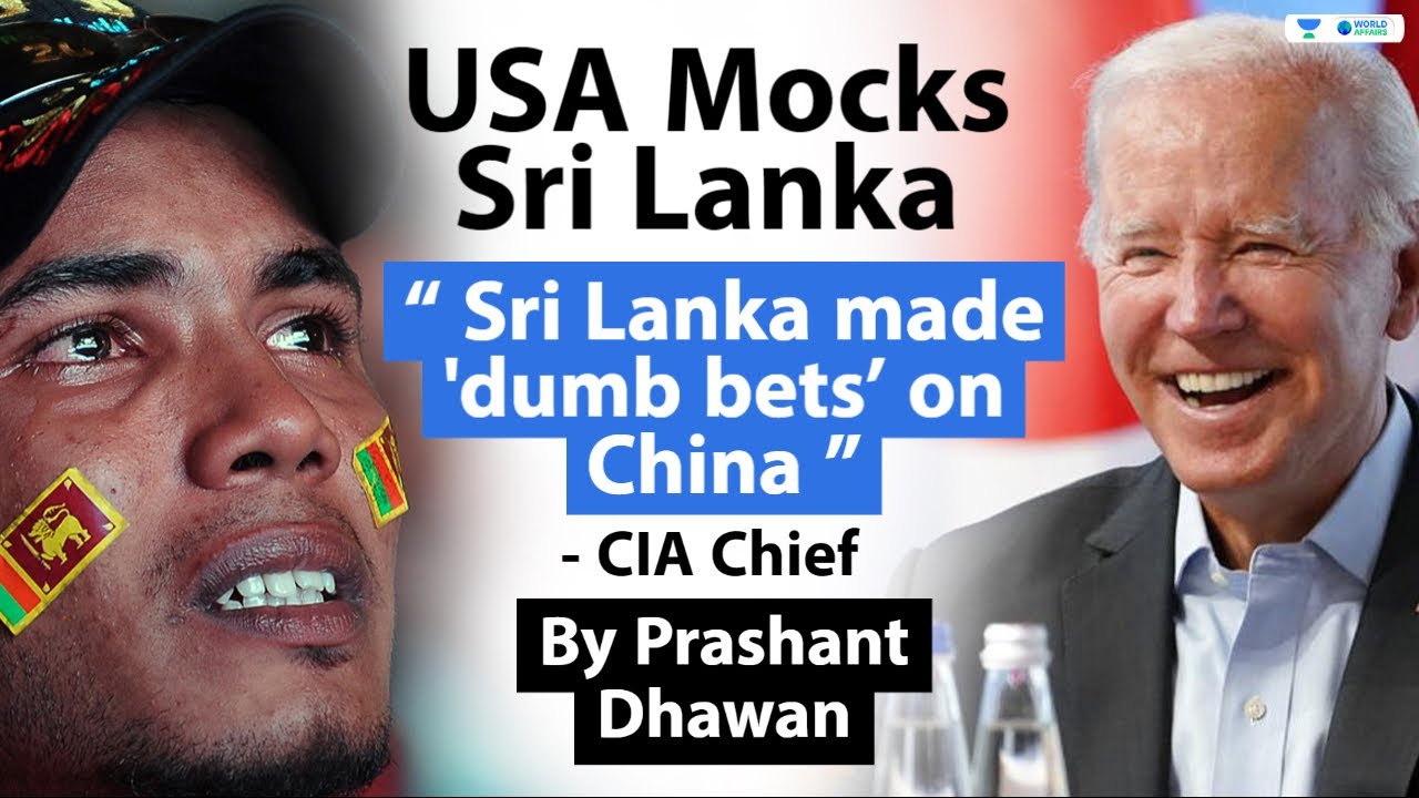 USA Mocks Sri lanka | Sri Lanka made some Dumb Bets on China and now ...