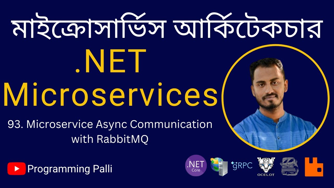 93. Introduction to Microservice Asynchronous Communication with RabbitMQ - YouTube