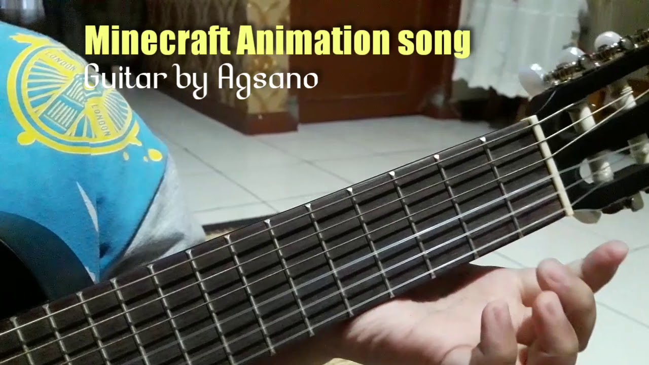 Minecraft Animation - guitar - YouTube