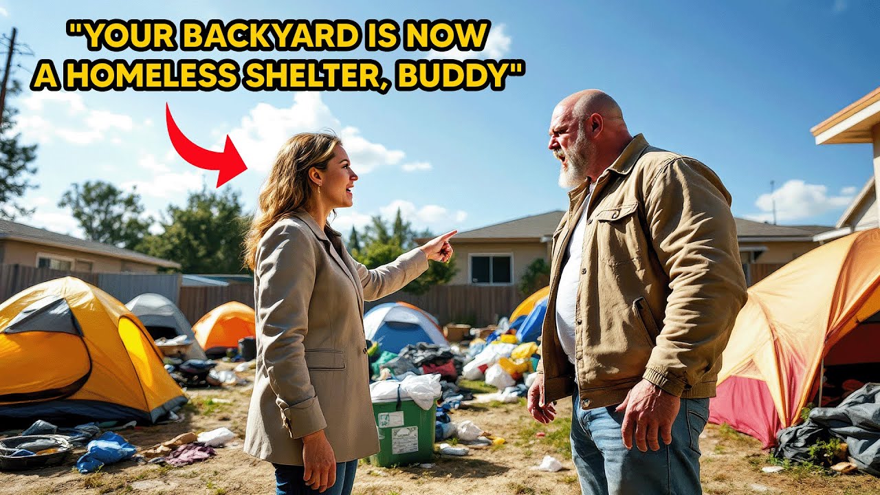 HOA Turned My Backyard Into A Homeless Shelter. Now The Homeless People ...