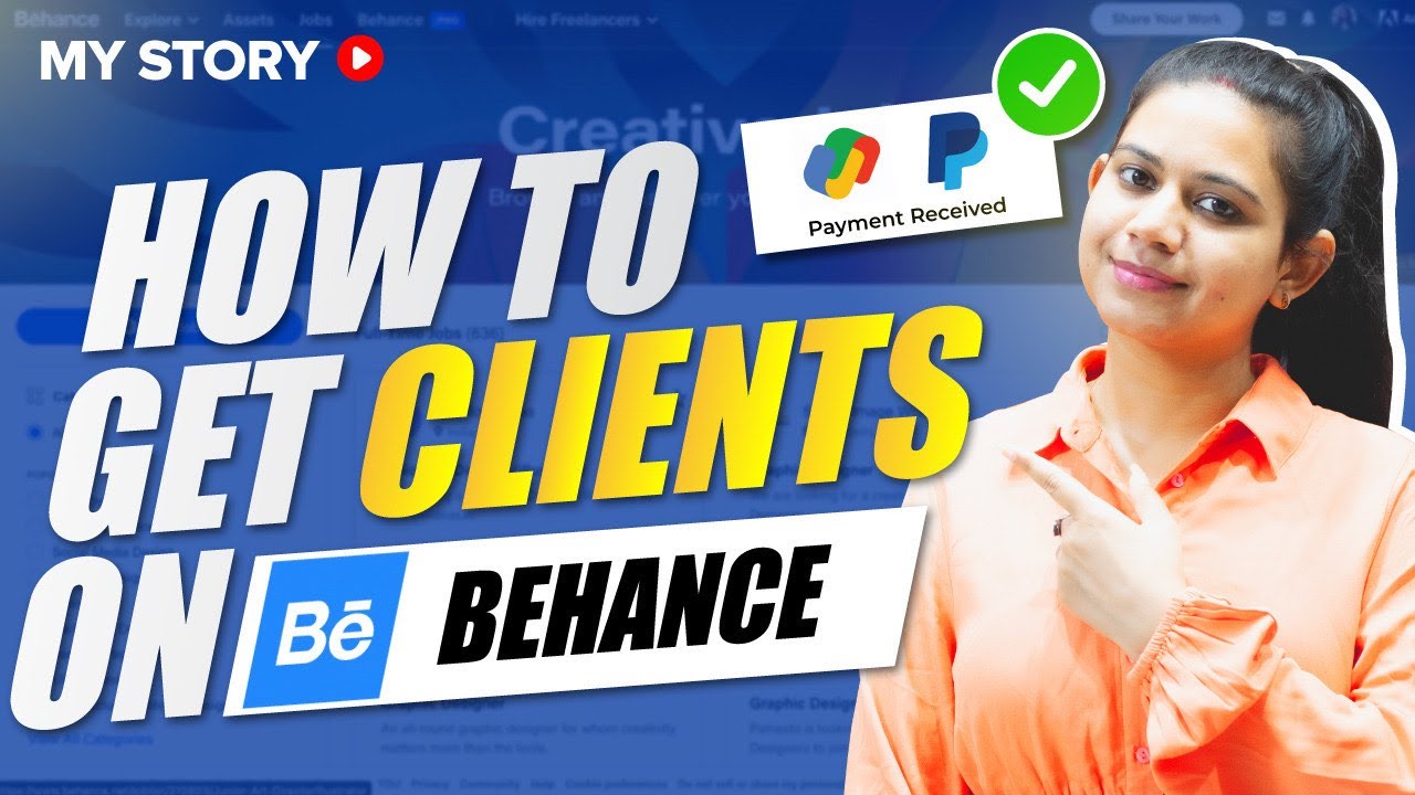 How to Get Your 1st Order on Behance 🚀 - My Story | How To Get CLIENTS On BEHANCE - YouTube