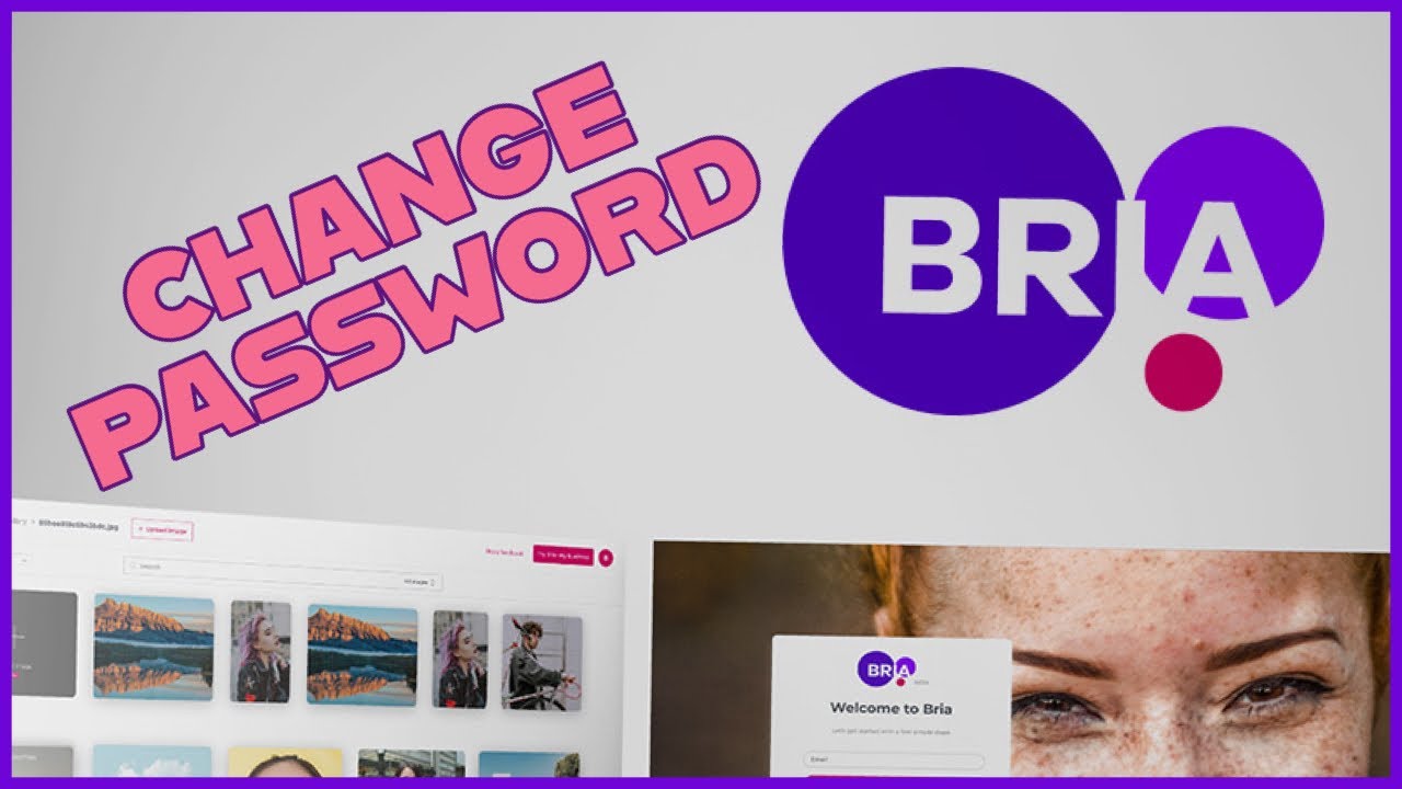 How to Change BRIA AI Account Password 2024? - YouTube