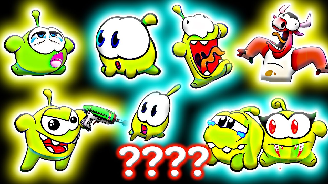 80 Om Nom Compilation Sound Variations in 500 Seconds - YouTube