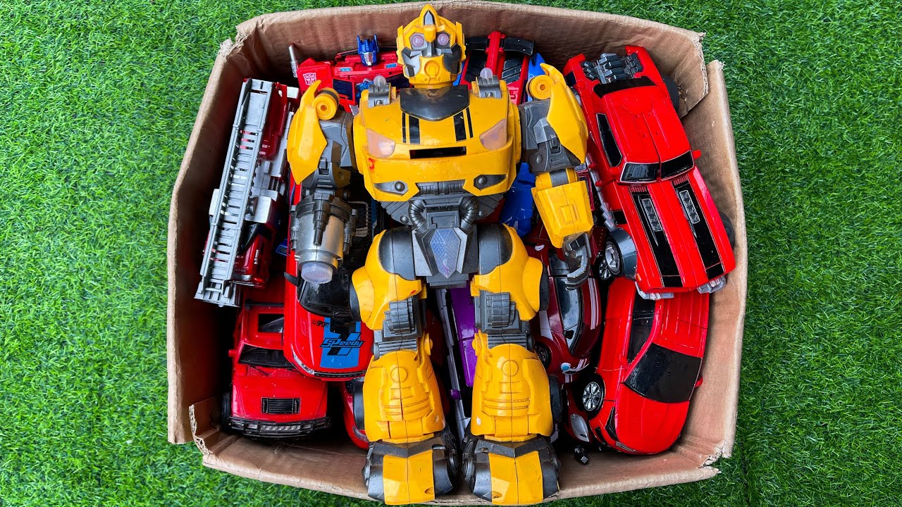 New TRANSFORMERS Red Color in the BOX: Giant BUMBLEBEE Adventure ...