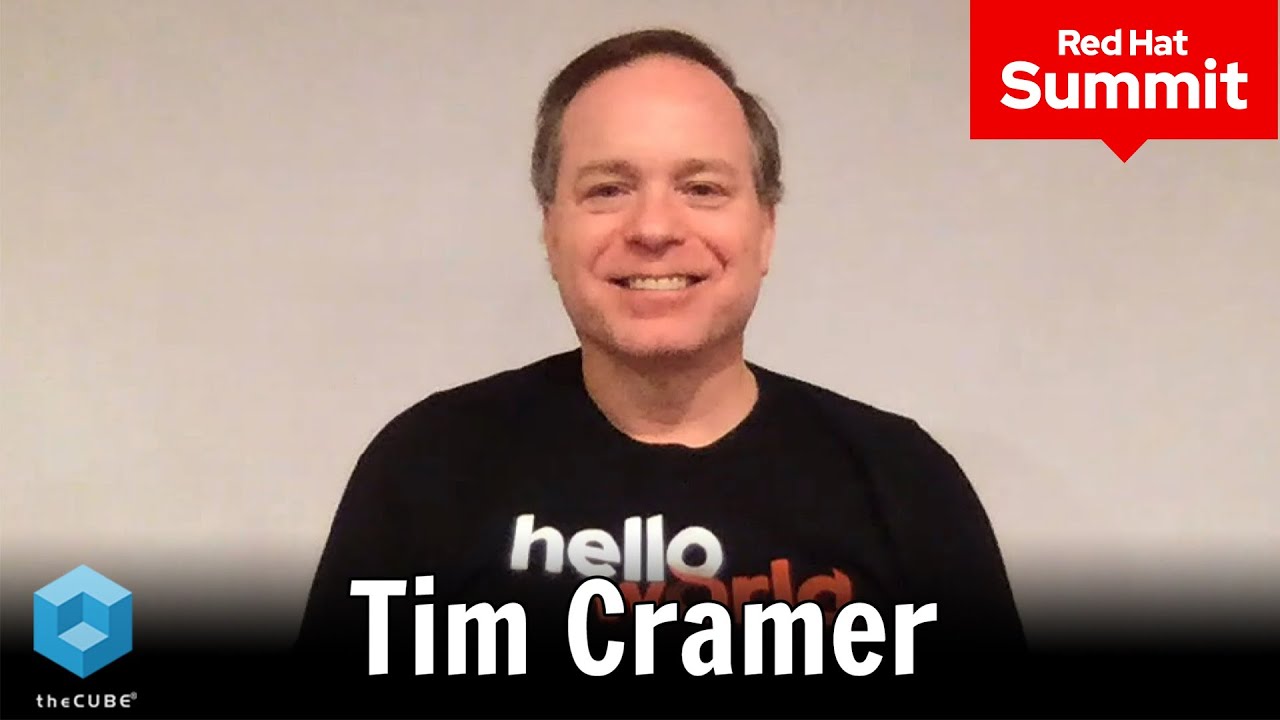 Tim Cramer, Red Hat | Red Hat Summit 2020 - YouTube