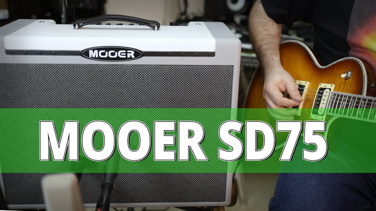 Mooer SD75, amplificador de guitarra multiefectos - YouTube