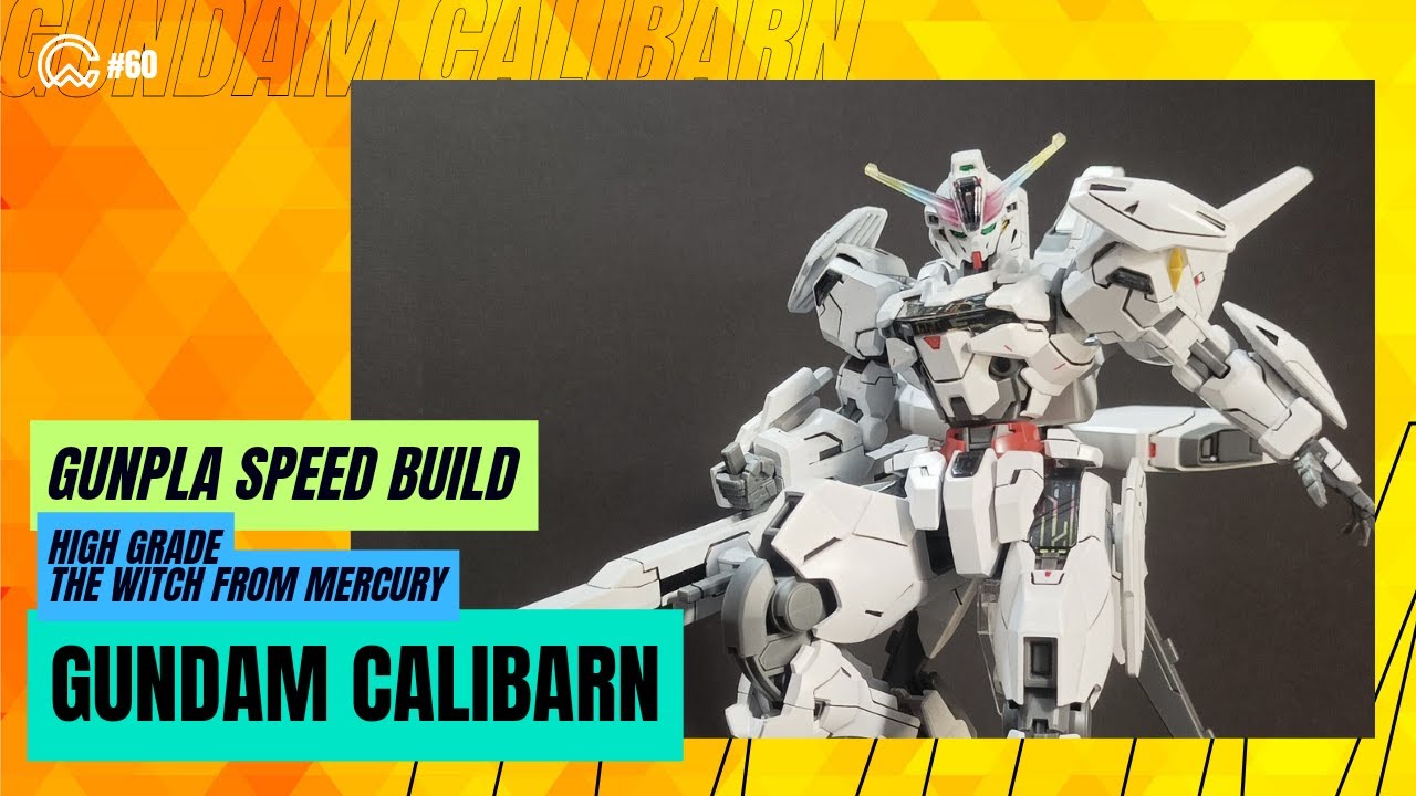 GUNDAM CALIBARN Build & poses | Catur Waskita #marimenggundam - YouTube