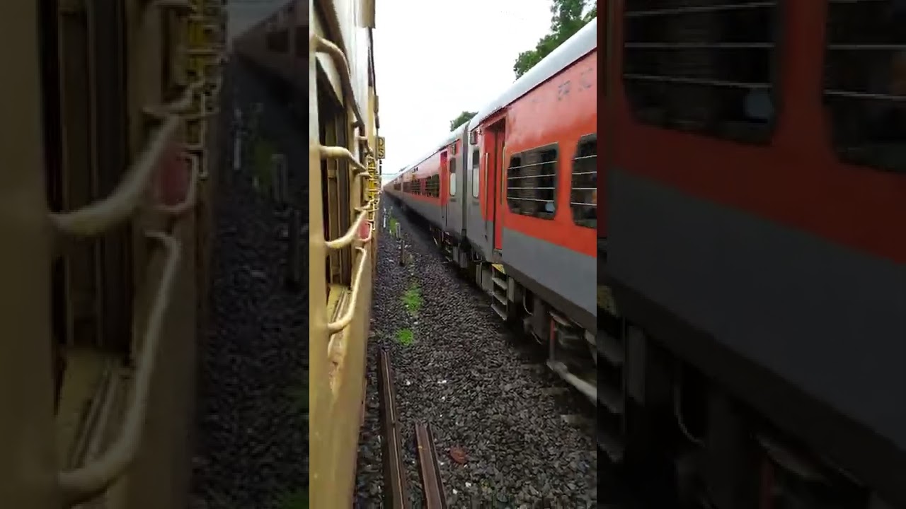 Pune to nanded express railway running - YouTube