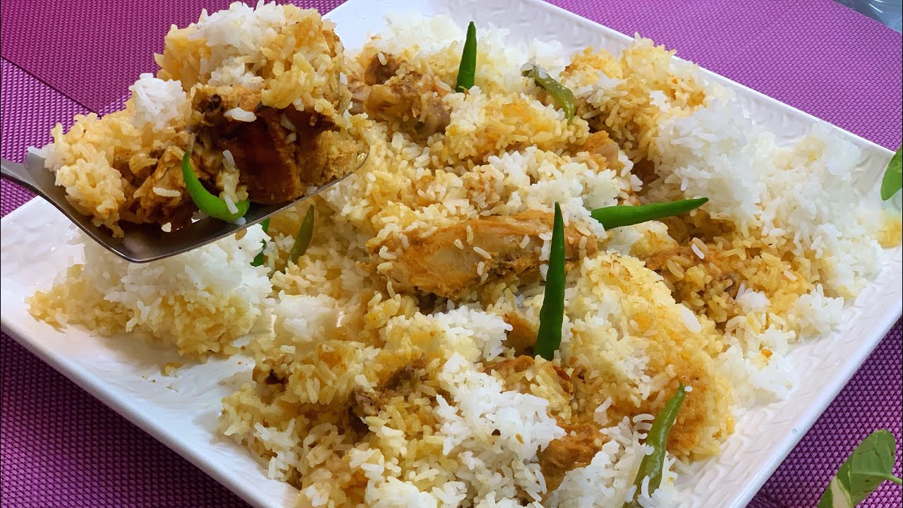 Chicken Biriyani recipe||Afghani Biriyani/Quick & Easy way - YouTube